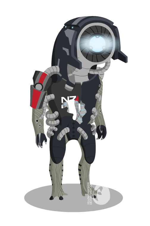 Mass Effect Legion Animated By Yellow Dragoness On Deviantart