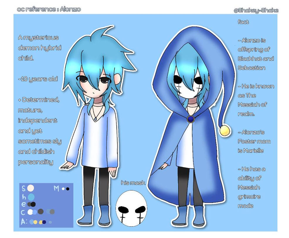 Oc Reference Alonzo By Shakey Shake On Deviantart