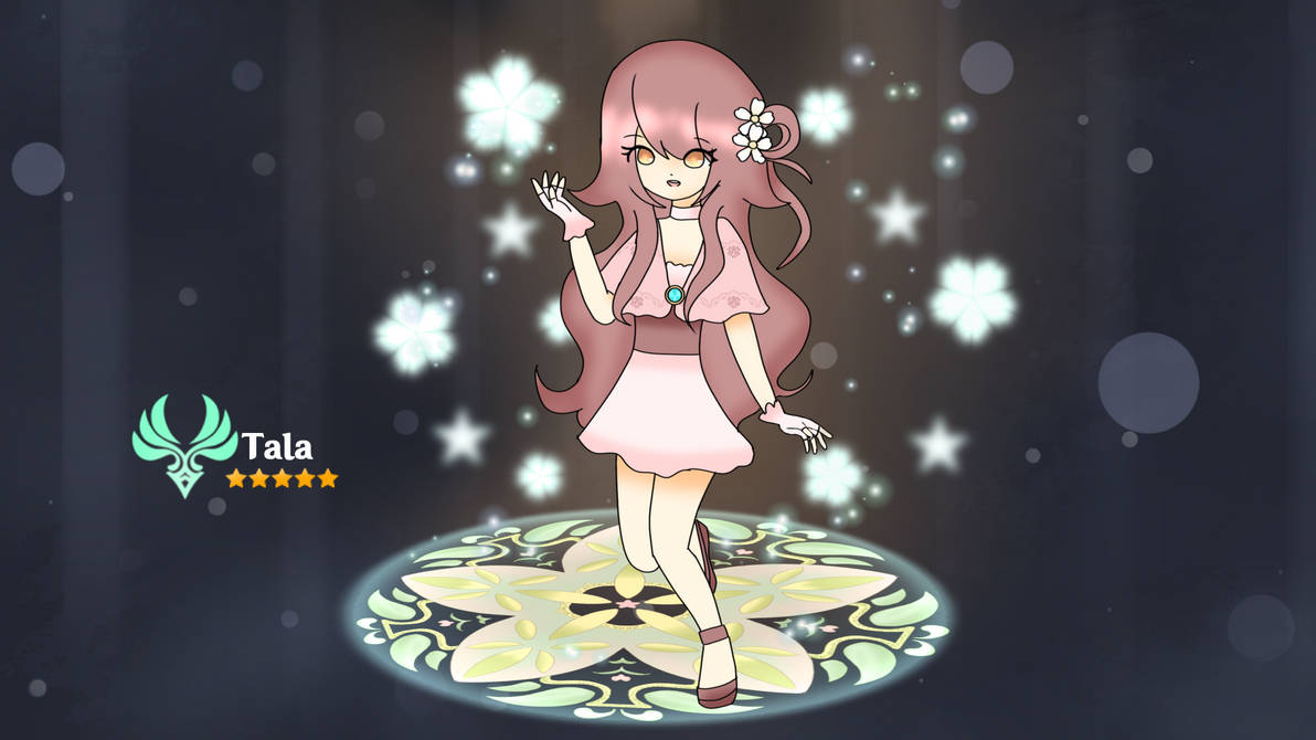 Genshin Impact Wish Splash Art Oc Tala By Shakey Shake On Deviantart