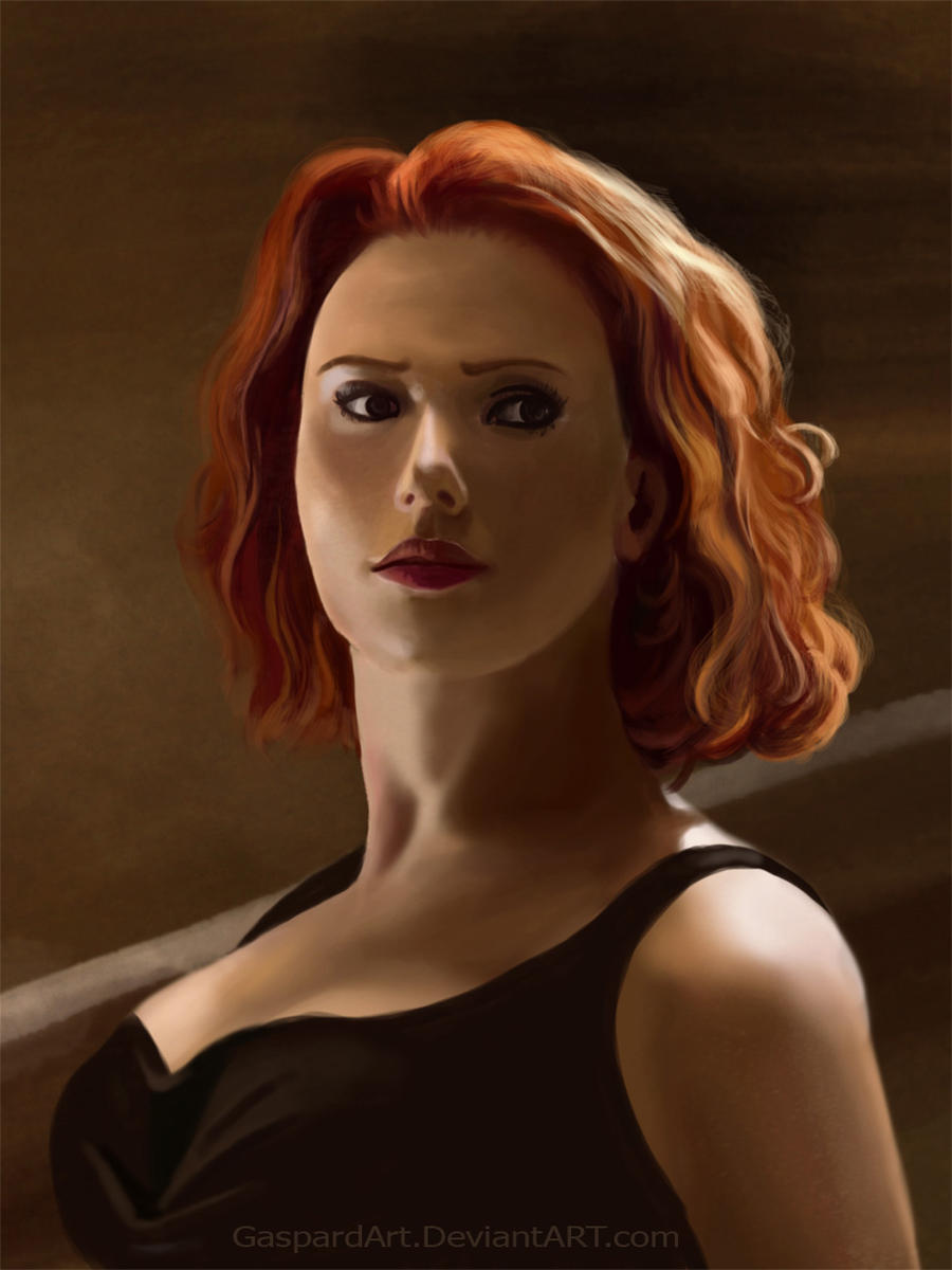 Natasha Romanoff By Gaspardart On Deviantart