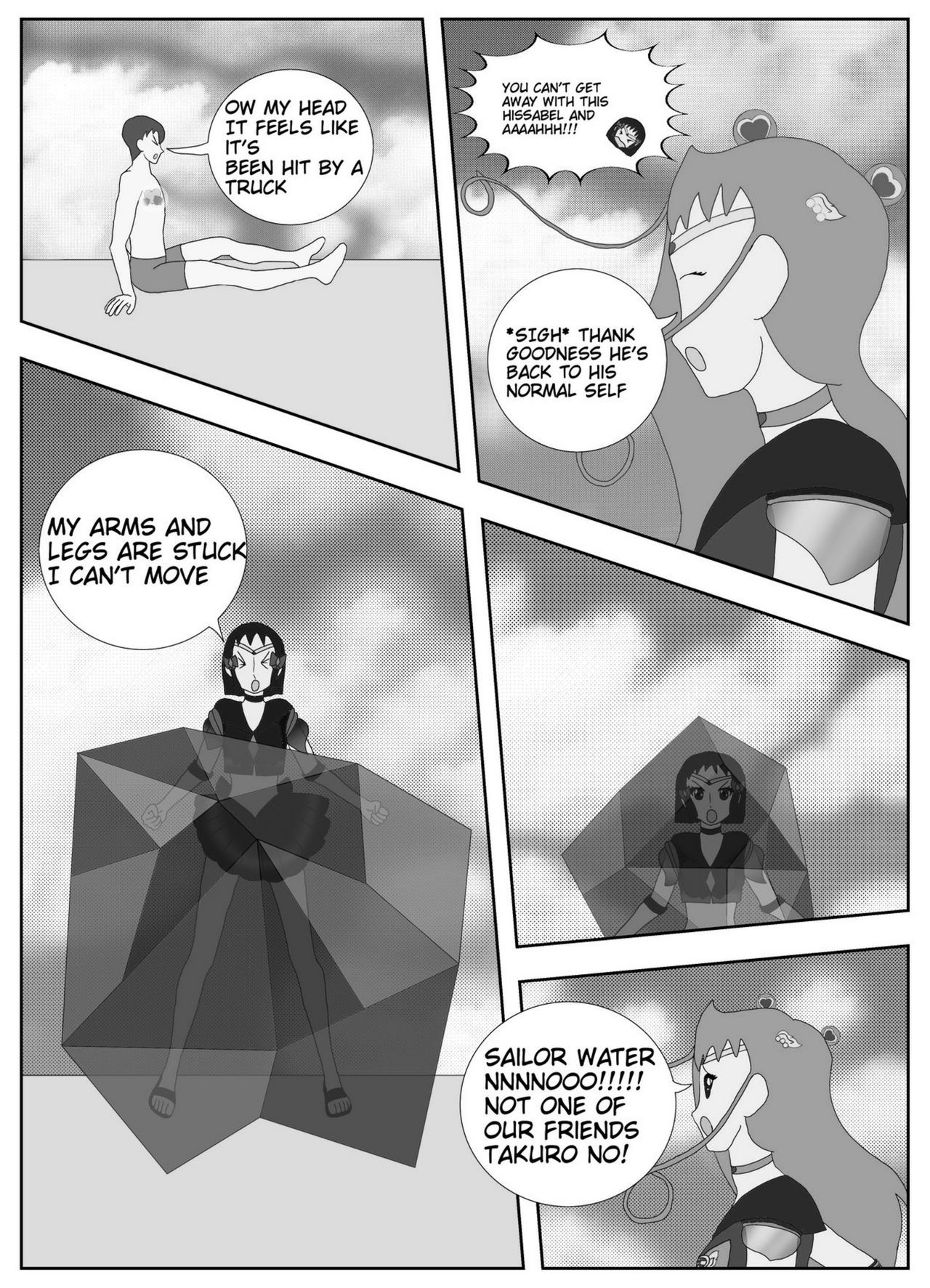 Sailor Sun Arc 2 Volume 2 Page 1 By Goldenbrush94 On Deviantart
