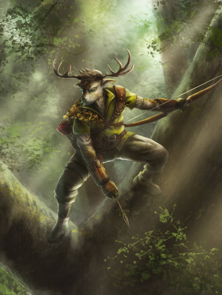 Fawn Hunter For A Tcg By Juanbisceglia On Deviantart