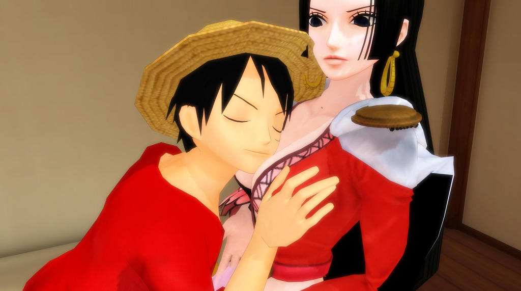 Luffy X Boa Hancock 2 by kisstoons on DeviantArt Luffy X Boa Hancock 2 by kisstoons on DeviantArt
