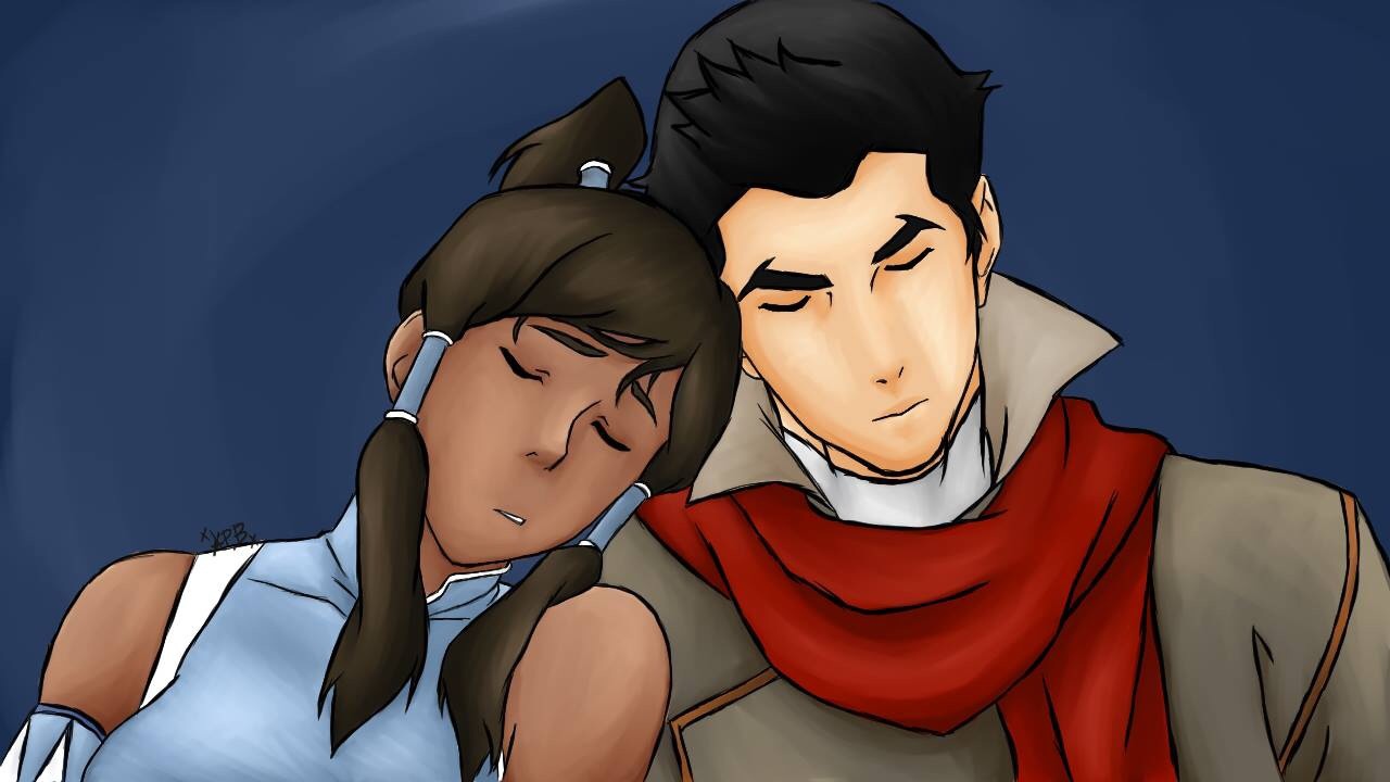 Korra And Mako By Harbingerofchaos On Deviantart