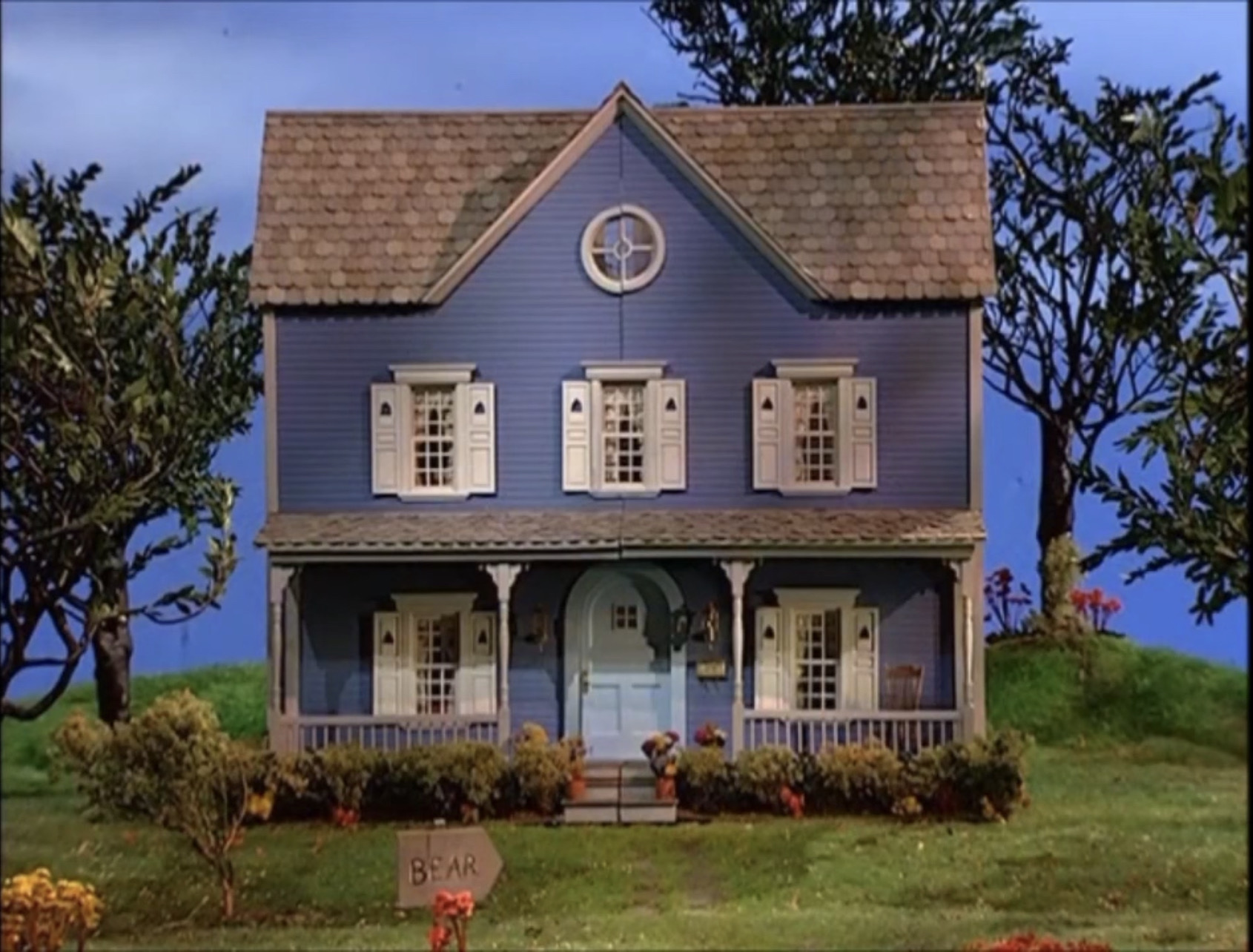 Big Blue House Daytime Background #2 by jakeysamra on DeviantArt Big Blue House Daytime Background #2 by jakeysamra on DeviantArt