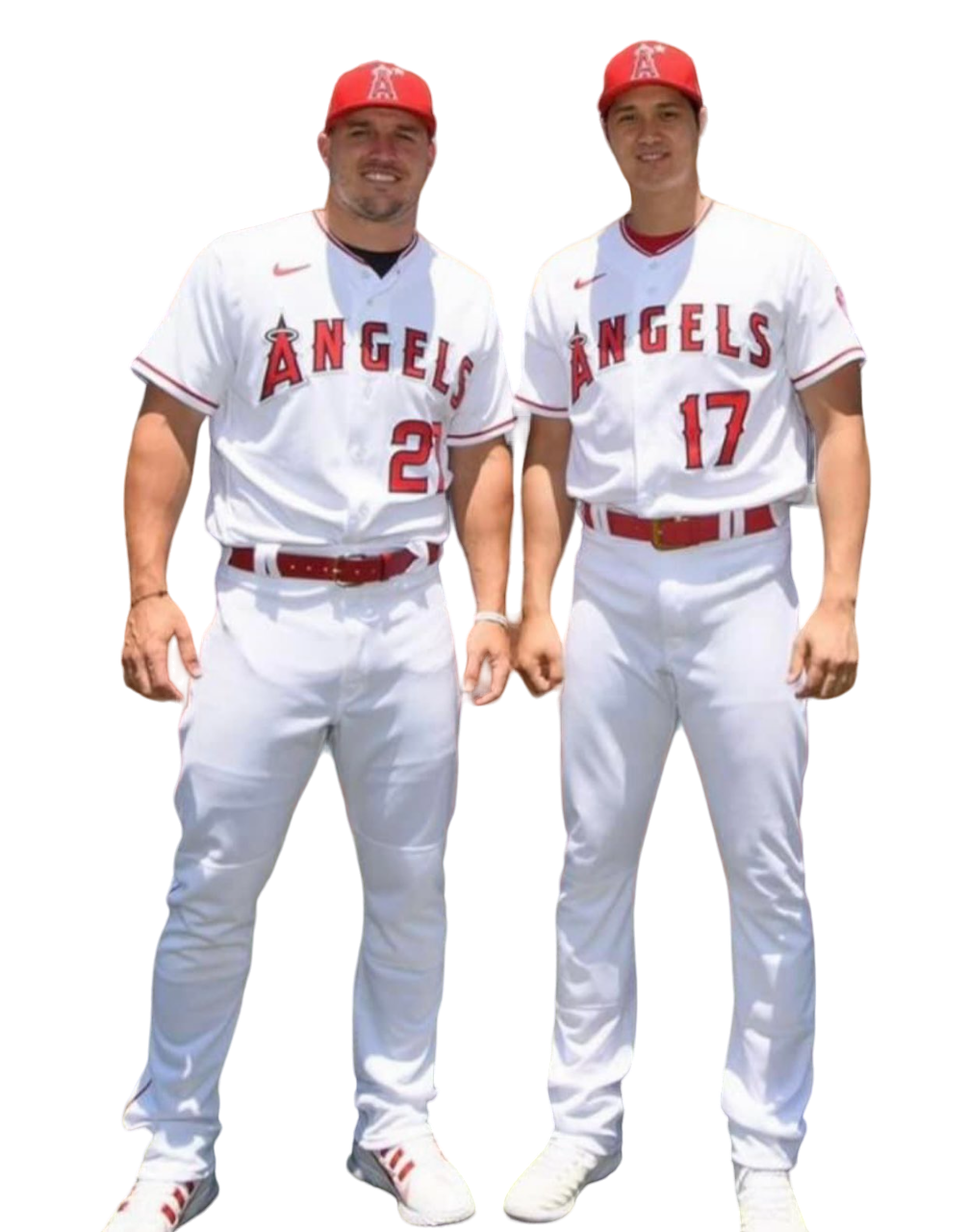 Mike Trout And Shohei Ohtani Png By Jakeysamra On Deviantart