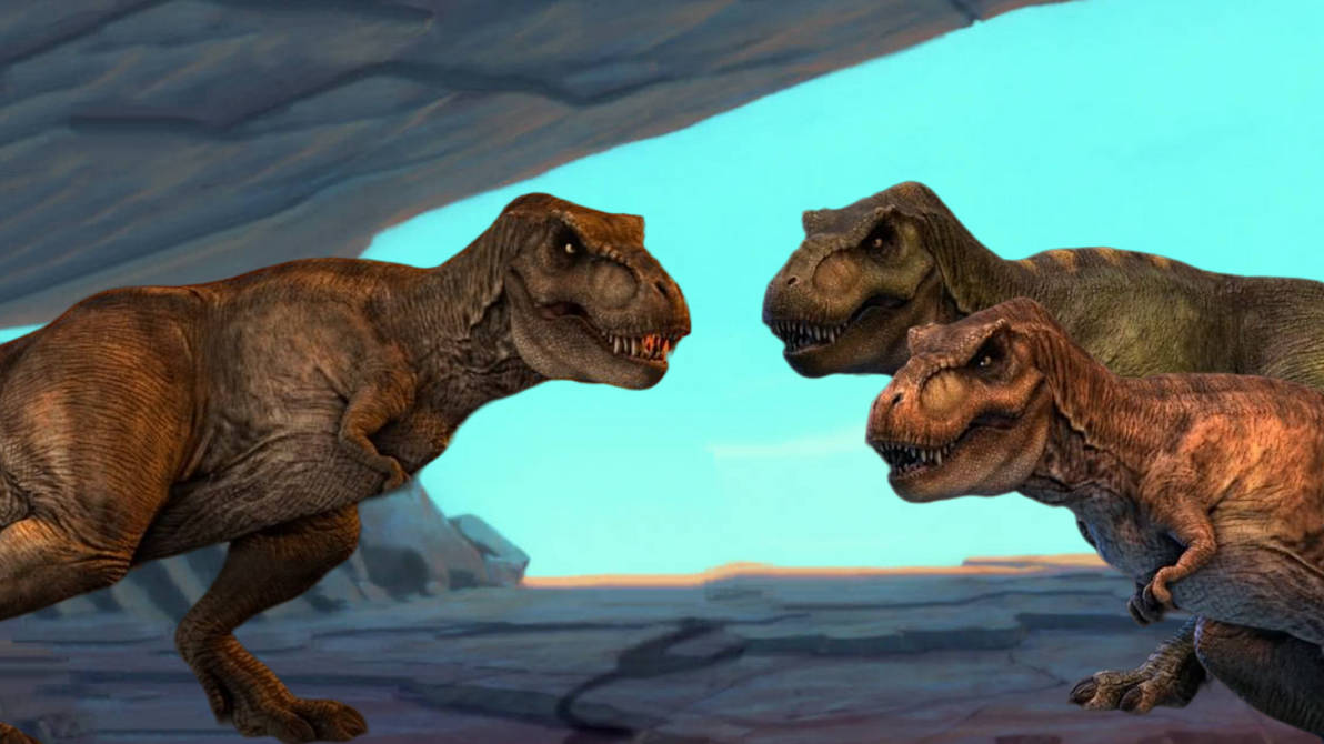 Rexy Talks To Buck and Doe by jakeysamra on DeviantArt Rexy Talks To Buck and Doe by jakeysamra on DeviantArt