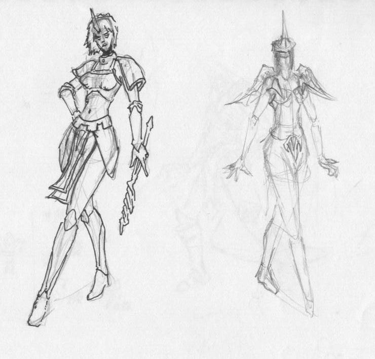 Female Character By Yusen1013 On Deviantart