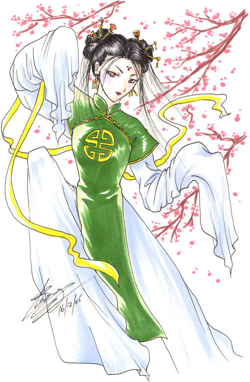Chinese dancer by sonialeong on DeviantArt