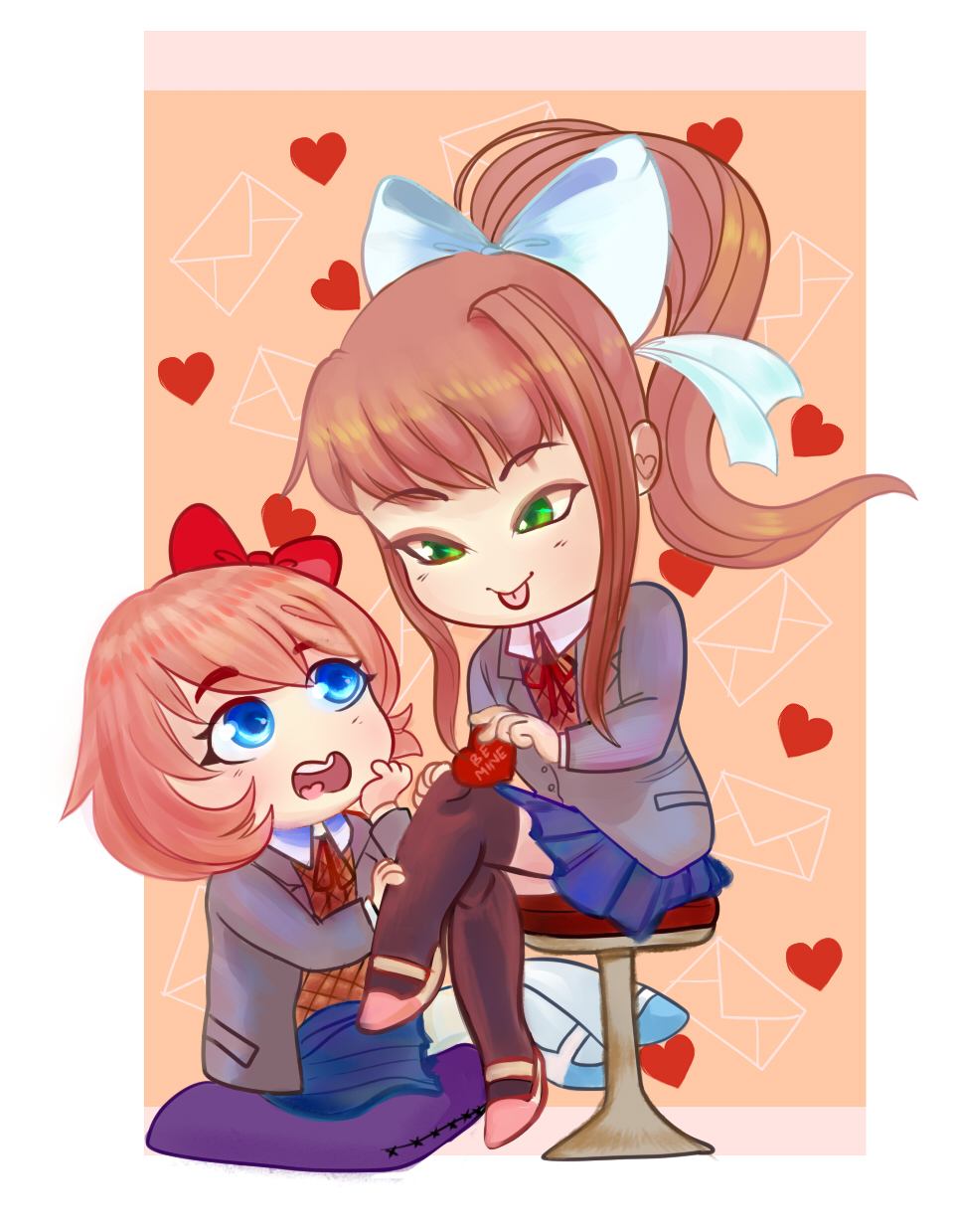 Sayonika - Monika x sayori on DDLC-ships - DeviantArt Sayonika - Monika x sayori on DDLC-ships - DeviantArt