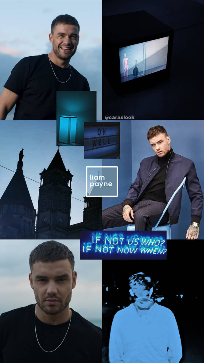 Liam Payne Blue Aesthetic Wallpaper By Juli3569 On Deviantart