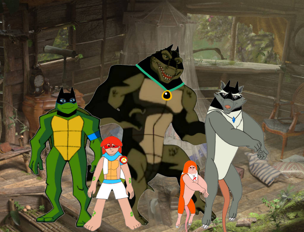 Tmnt as jungle bat family screen 4 by Jerbedford on DeviantArt Tmnt as jungle bat family screen 4 by Jerbedford on DeviantArt
