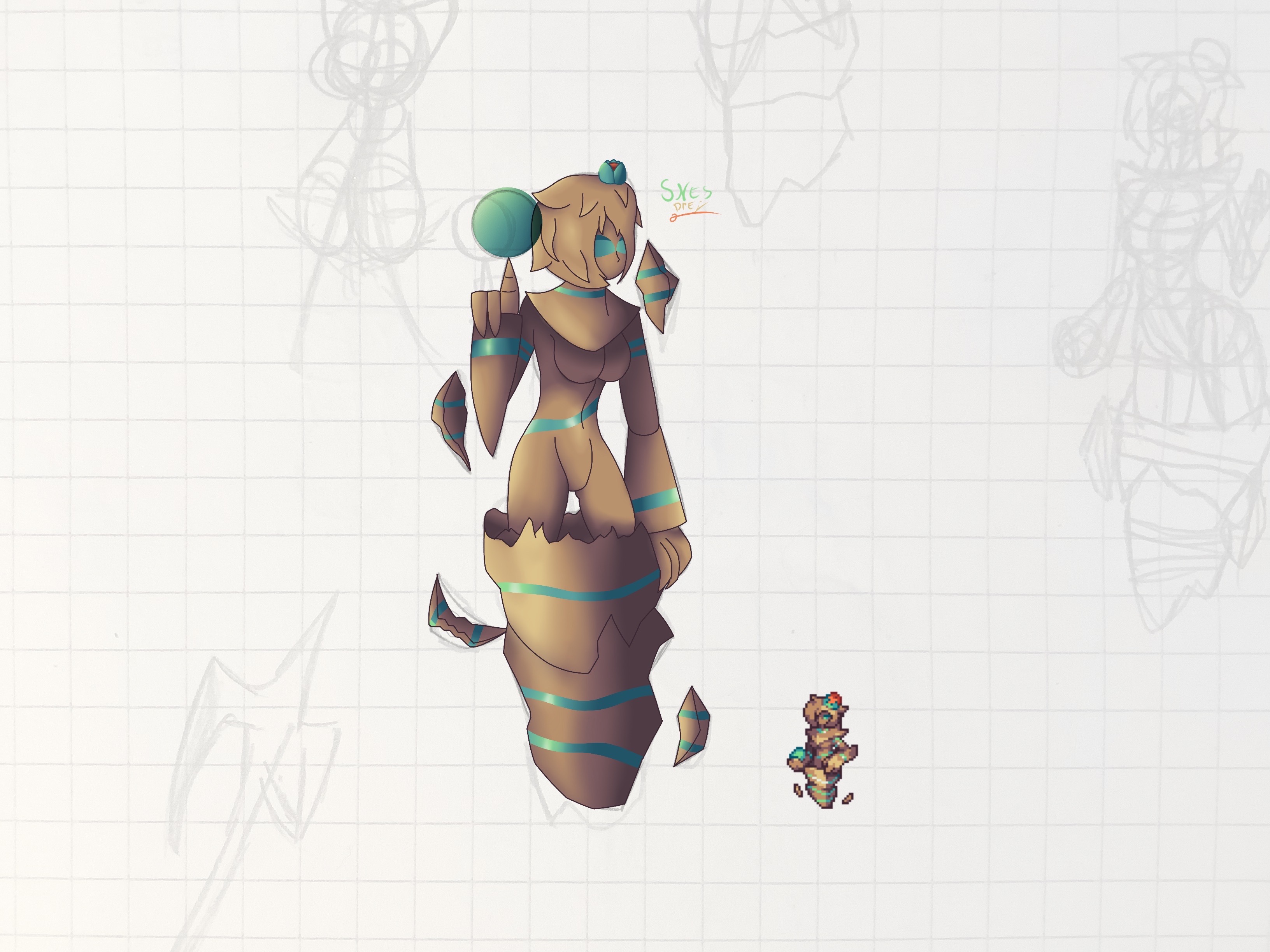 Rare Sand Elemental by snesdrej on DeviantArt Rare Sand Elemental by snesdrej on DeviantArt