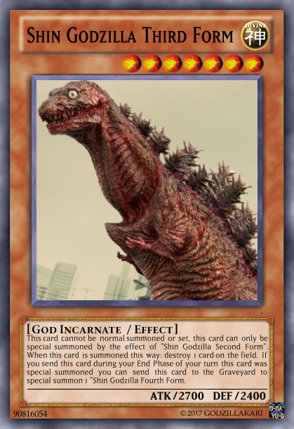 Createcard shin Godzilla form 3 by godzillakari on DeviantArt Createcard shin Godzilla form 3 by godzillakari on DeviantArt