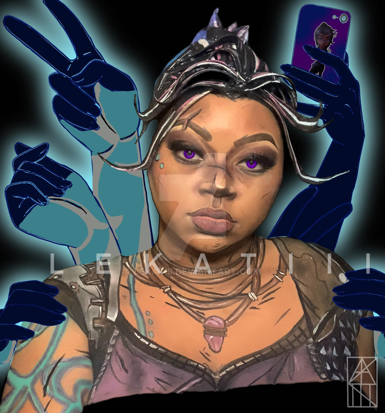 Amara - Borderlands 3 by Lekatiii on DeviantArt Amara - Borderlands 3 by Lekatiii on DeviantArt