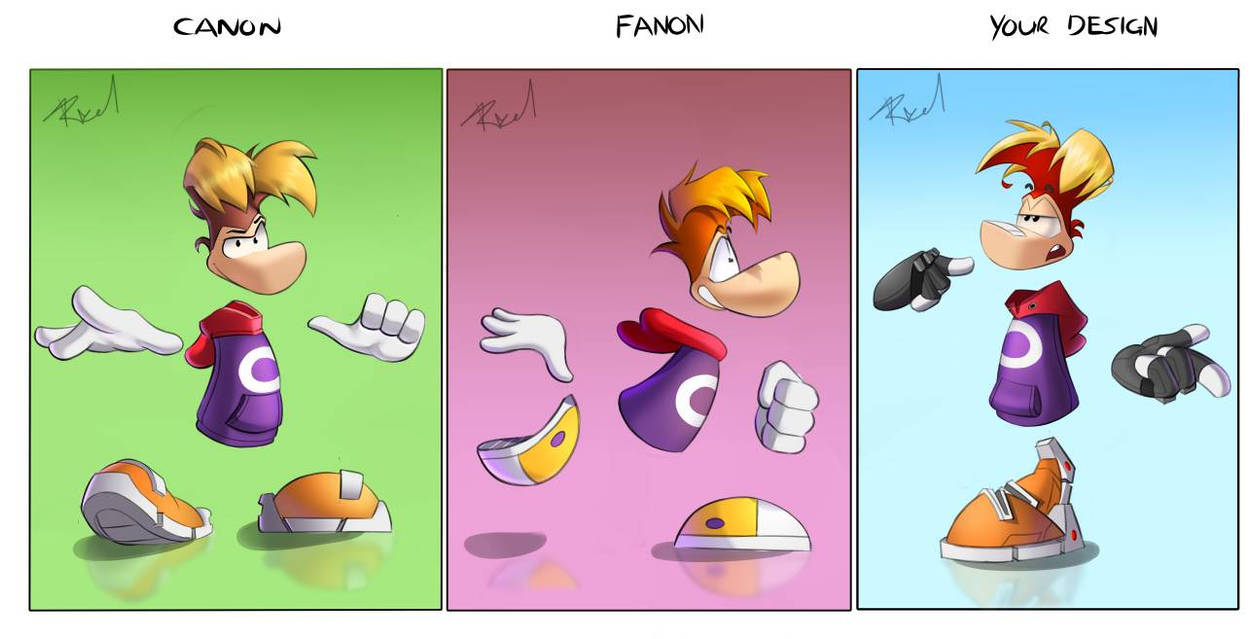 Rayman Designs By Pixeljunkplayer On Deviantart