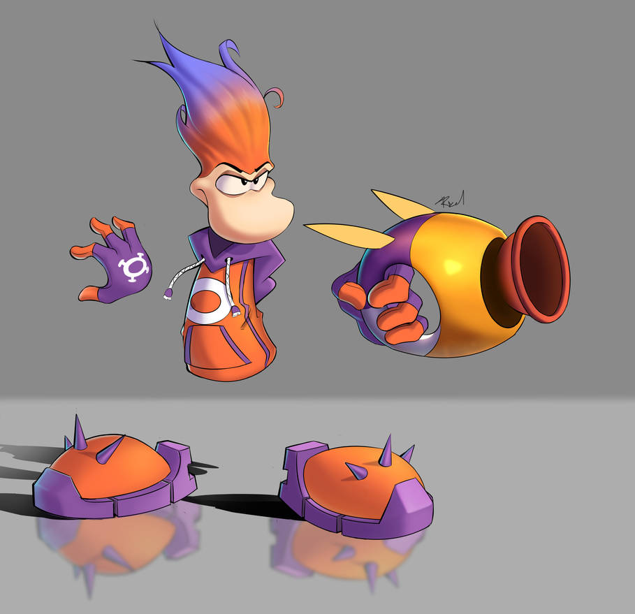 Rocket Rayman By Pixeljunkplayer On Deviantart