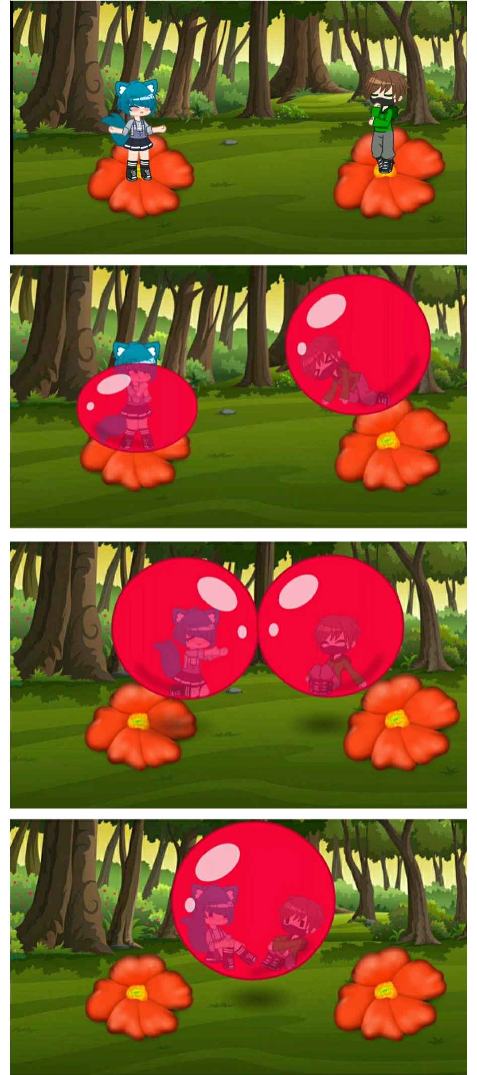 Bubble Trap Flower By Biasagabut On Deviantart