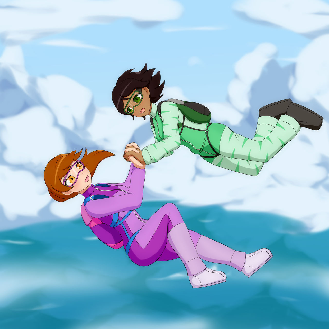 Comm Ocs Maya X Sadie By Onlysupportclass On Deviantart
