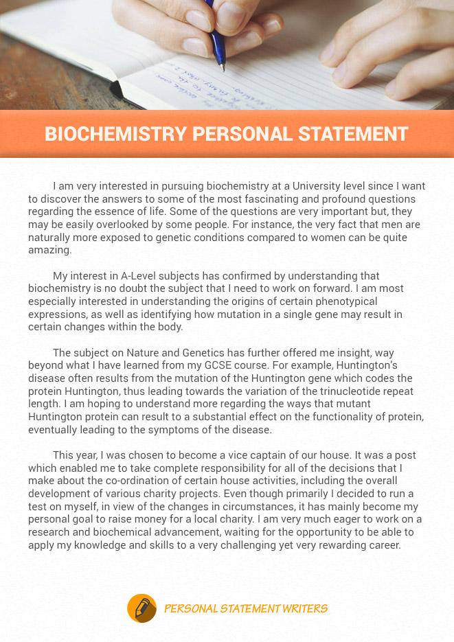 Biochemistry Personal Statement Sample By Sopforgraduateschool On biochemistry-personal-statement-sample-by-sopforgraduateschool-on