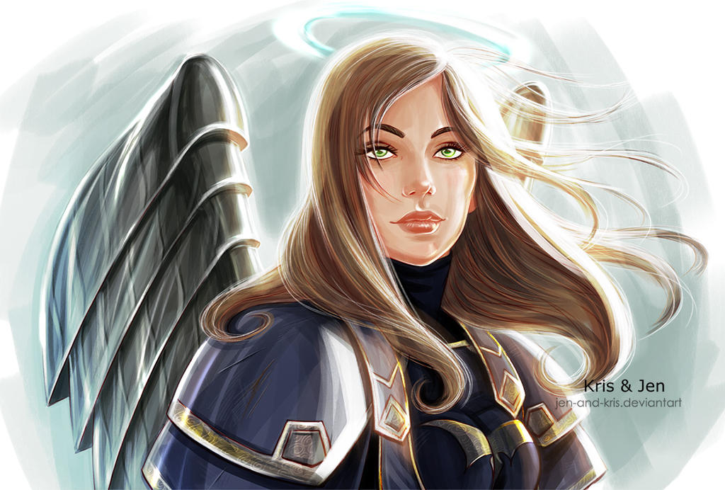 Commission Angel By Jen And Kris On Deviantart