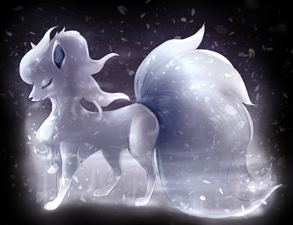 Alolan Ninetales By Thalath On Deviantart