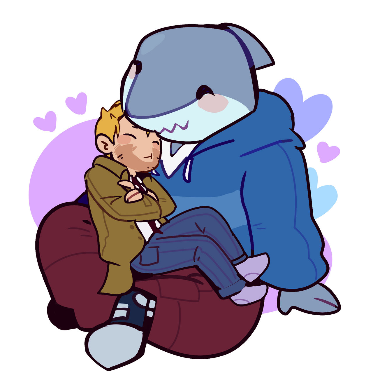 Dc King Shark X Constantine By Zxid On Deviantart