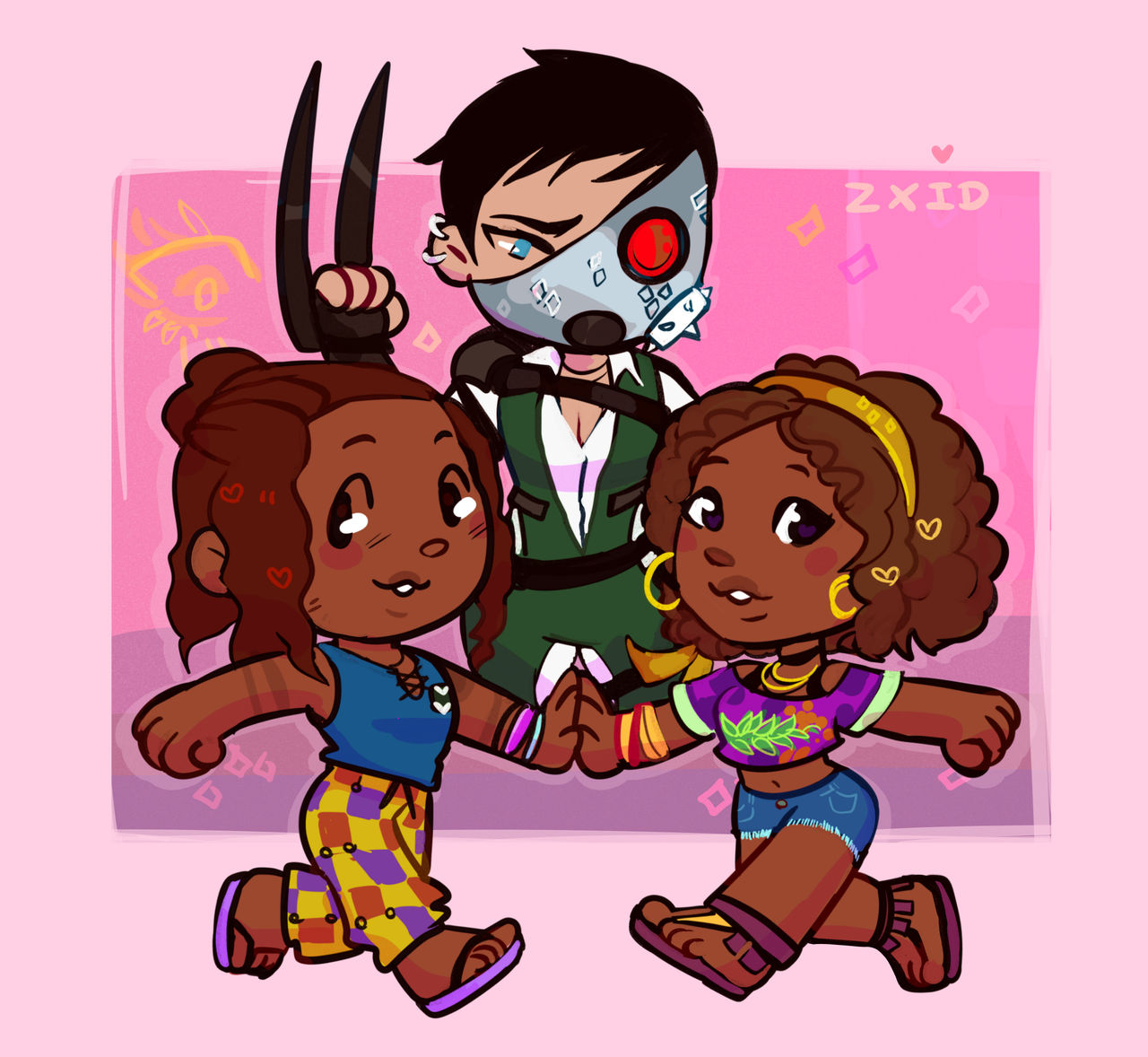 DBD - Renato, Thalita Lyra and The Skull Merchant by zxid on DeviantArt DBD - Renato, Thalita Lyra and The Skull Merchant by zxid on DeviantArt