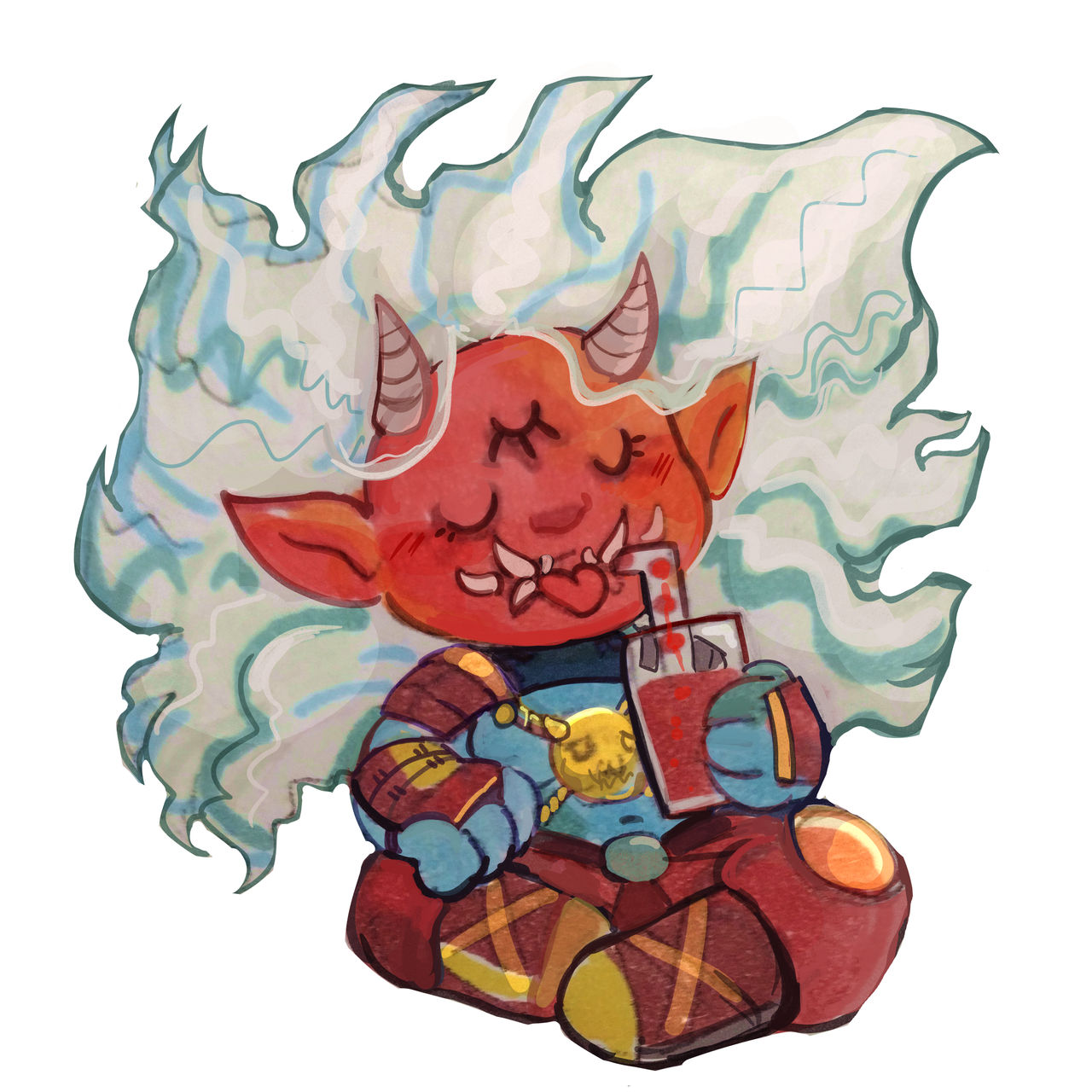 Dbd Oni Chibi By Zxid On Deviantart