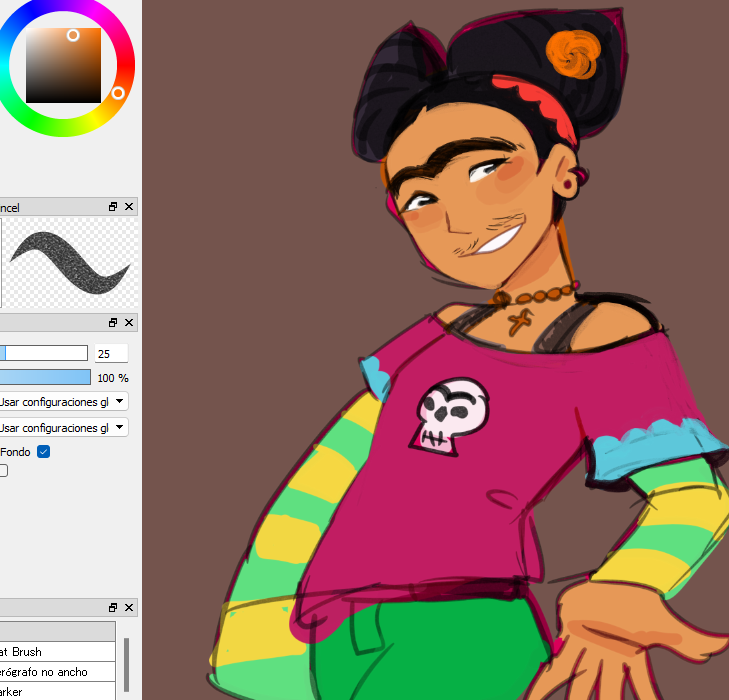 Wip Clone High Frida Kahlo By Zxid On Deviantart