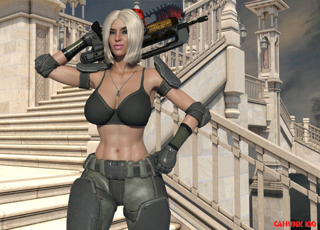 Gears Of War Anya Stroud By Cahunk100 On Deviantart