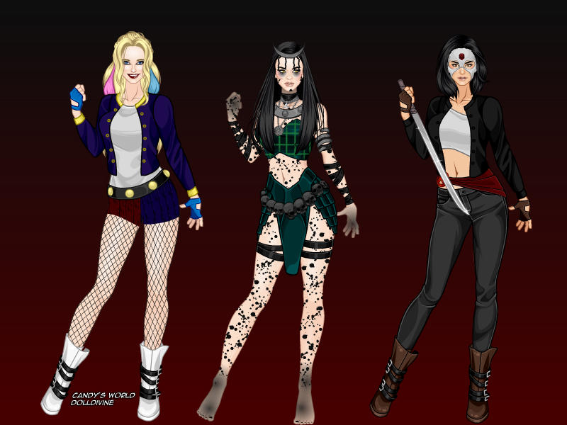 Suicide Squad Girls By Liamlovell On Deviantart