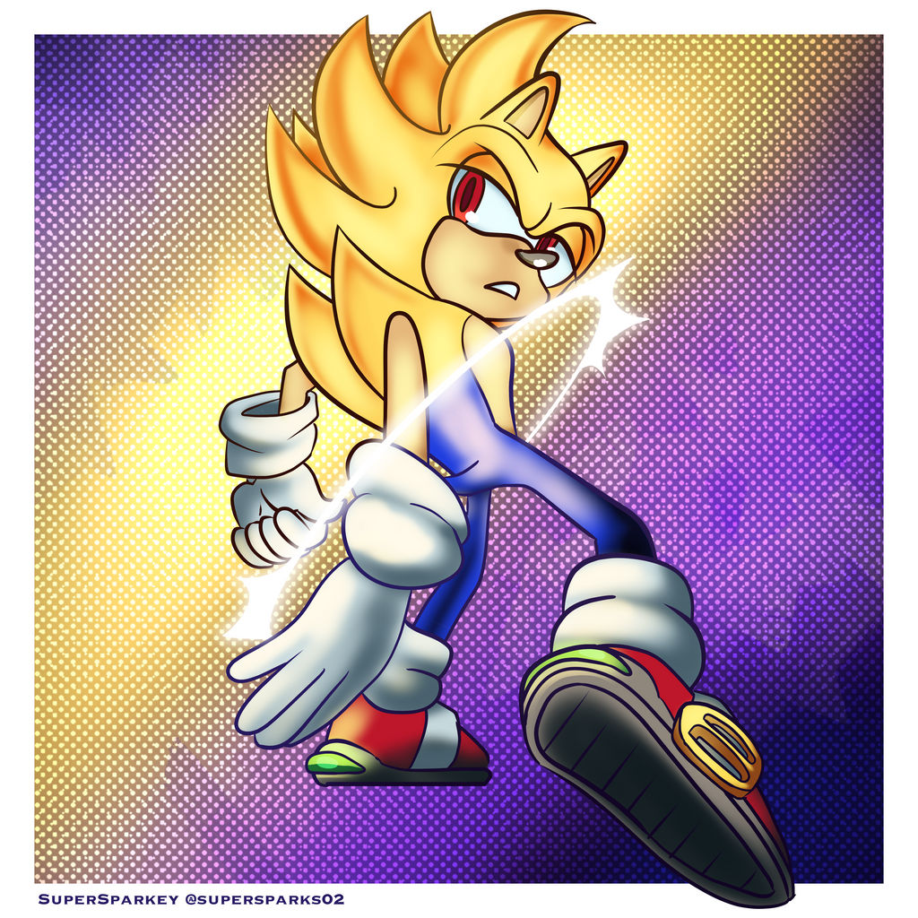 Super Sonic Transformation By Supersparks On Deviantart