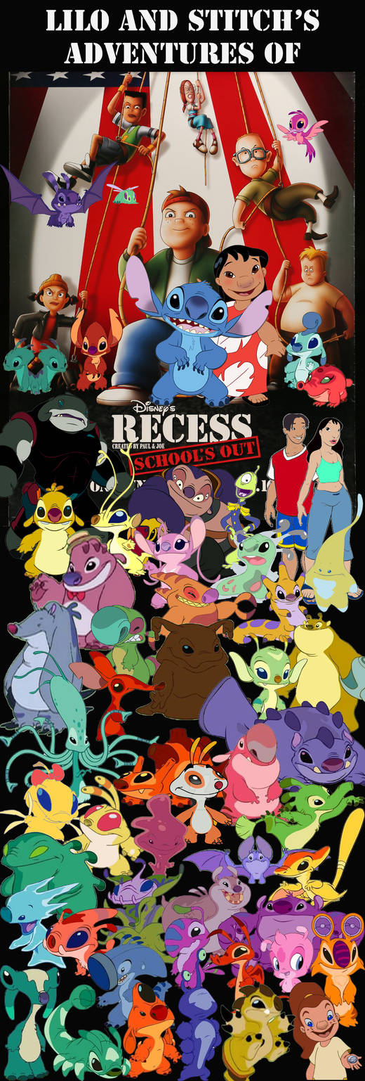 Lilo And Stitchs Adventures In Recess Schools Out By Conthauberger On Deviantart