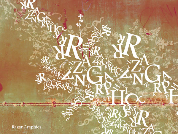 typography razangraphics by razangraphics on DeviantArt