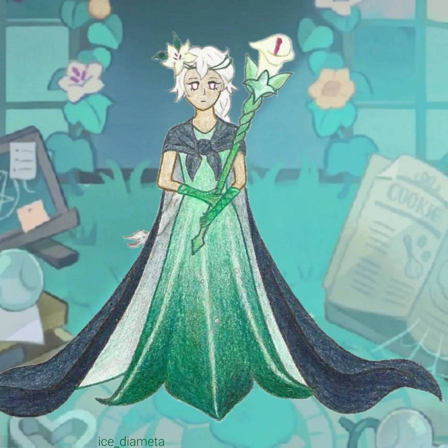White Lily Cookie By Ice Diameta On Deviantart