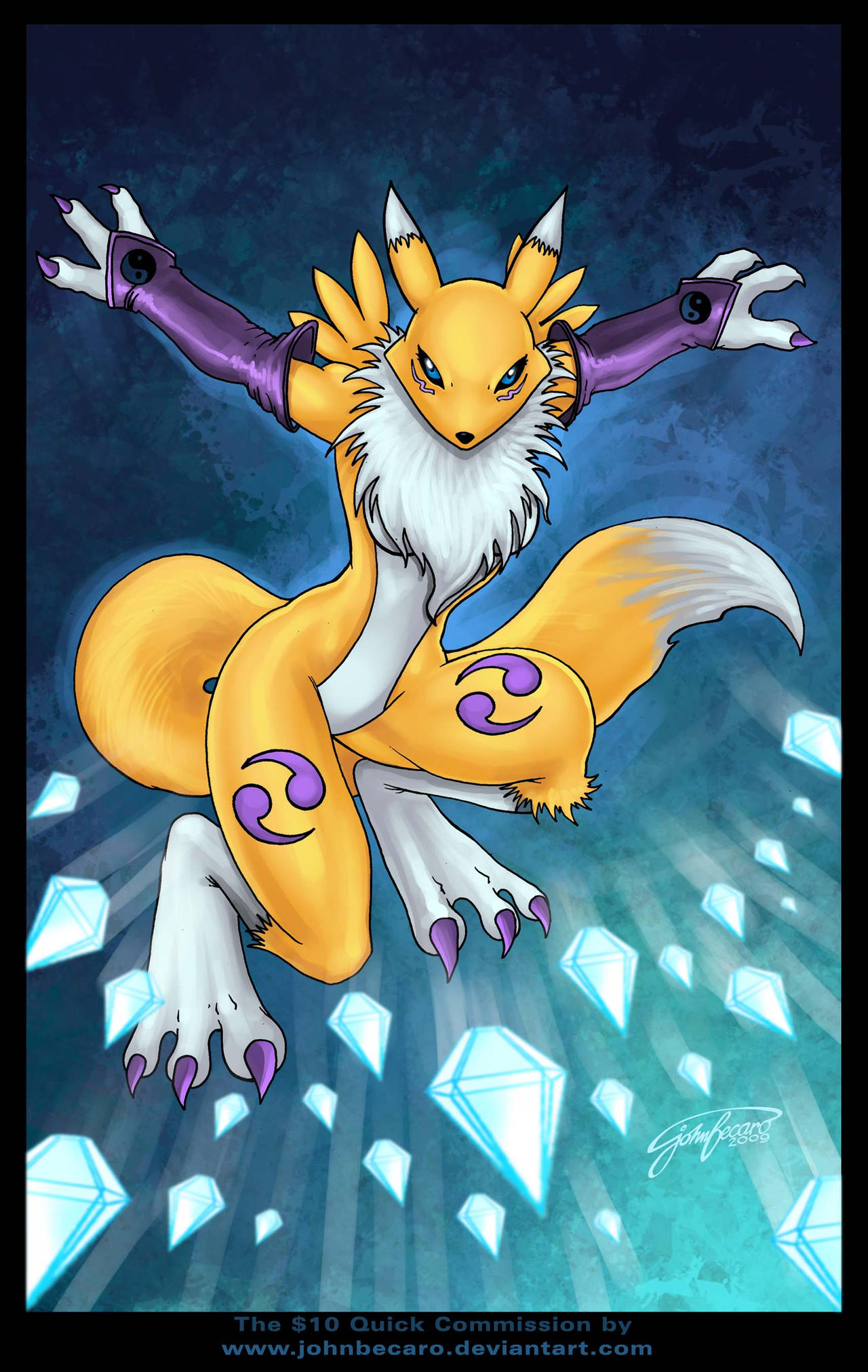 Renamon By Johnbecaro On Deviantart