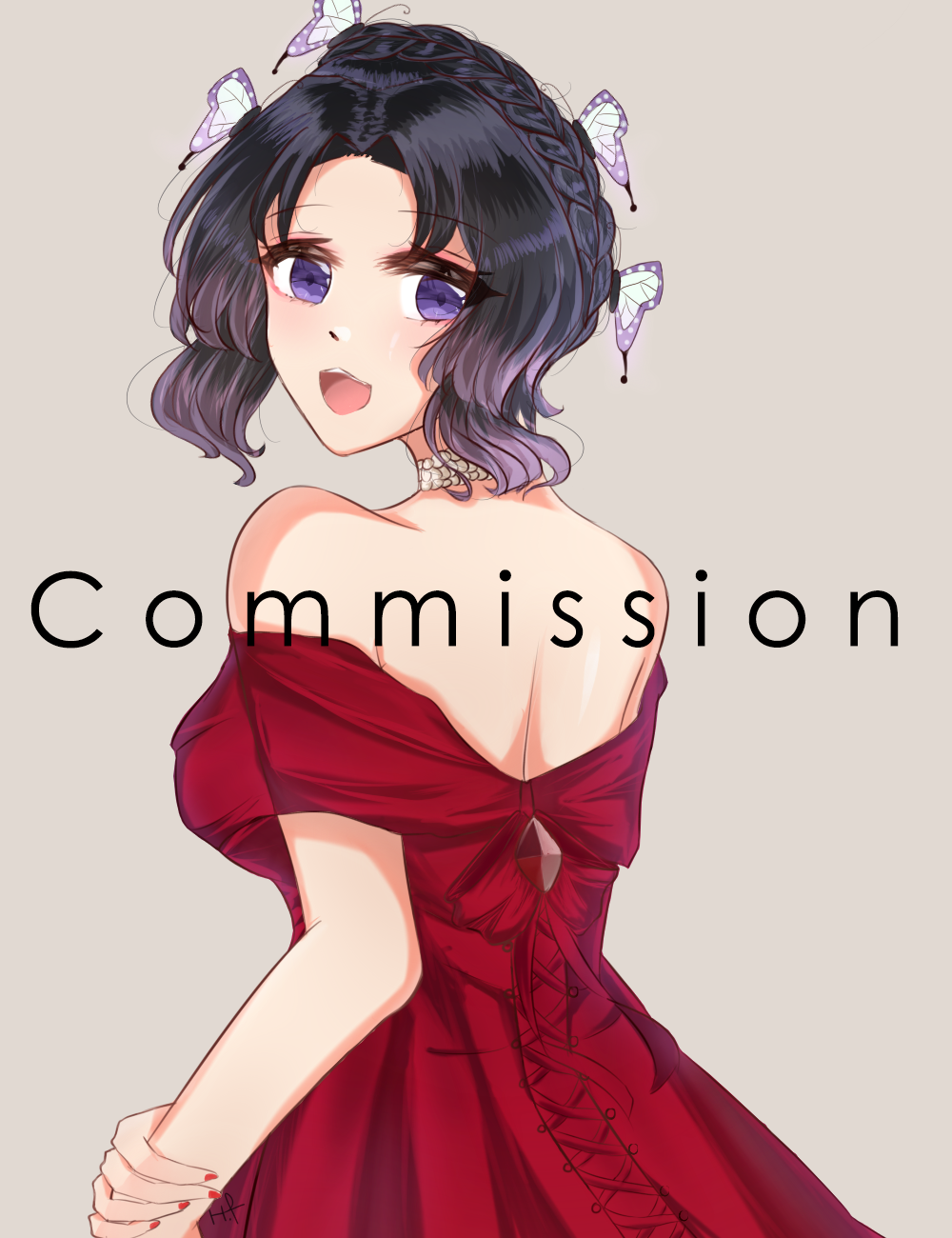Shinobu Kouchou Commission By Kanedge On Deviantart