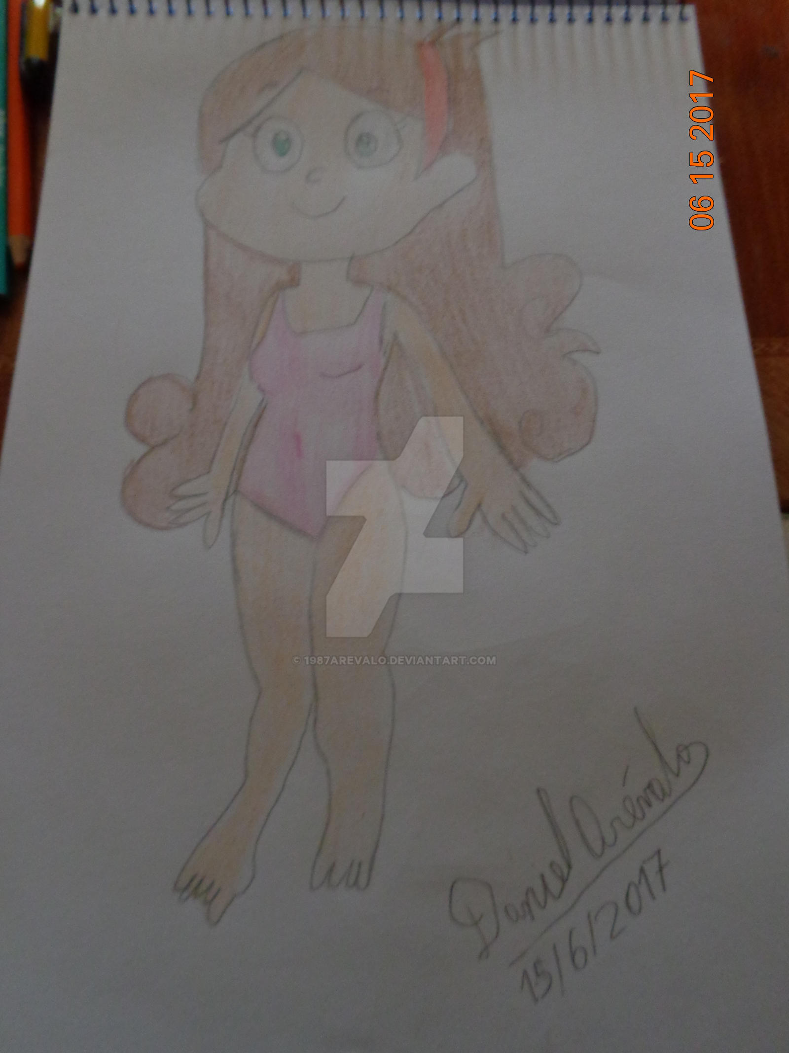 Mabel Pines Teenage In Other Style By 1987arevalo On Deviantart