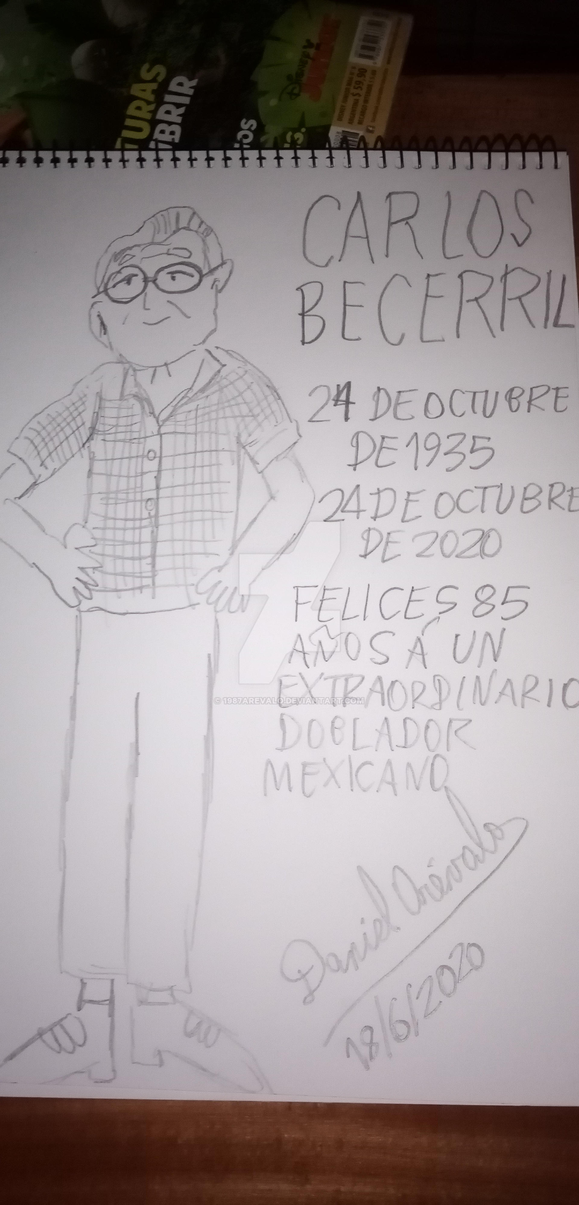Felices 85 anios Carlos Becerril by 1987arevalo on DeviantArt Felices 85 anios Carlos Becerril by 1987arevalo on DeviantArt