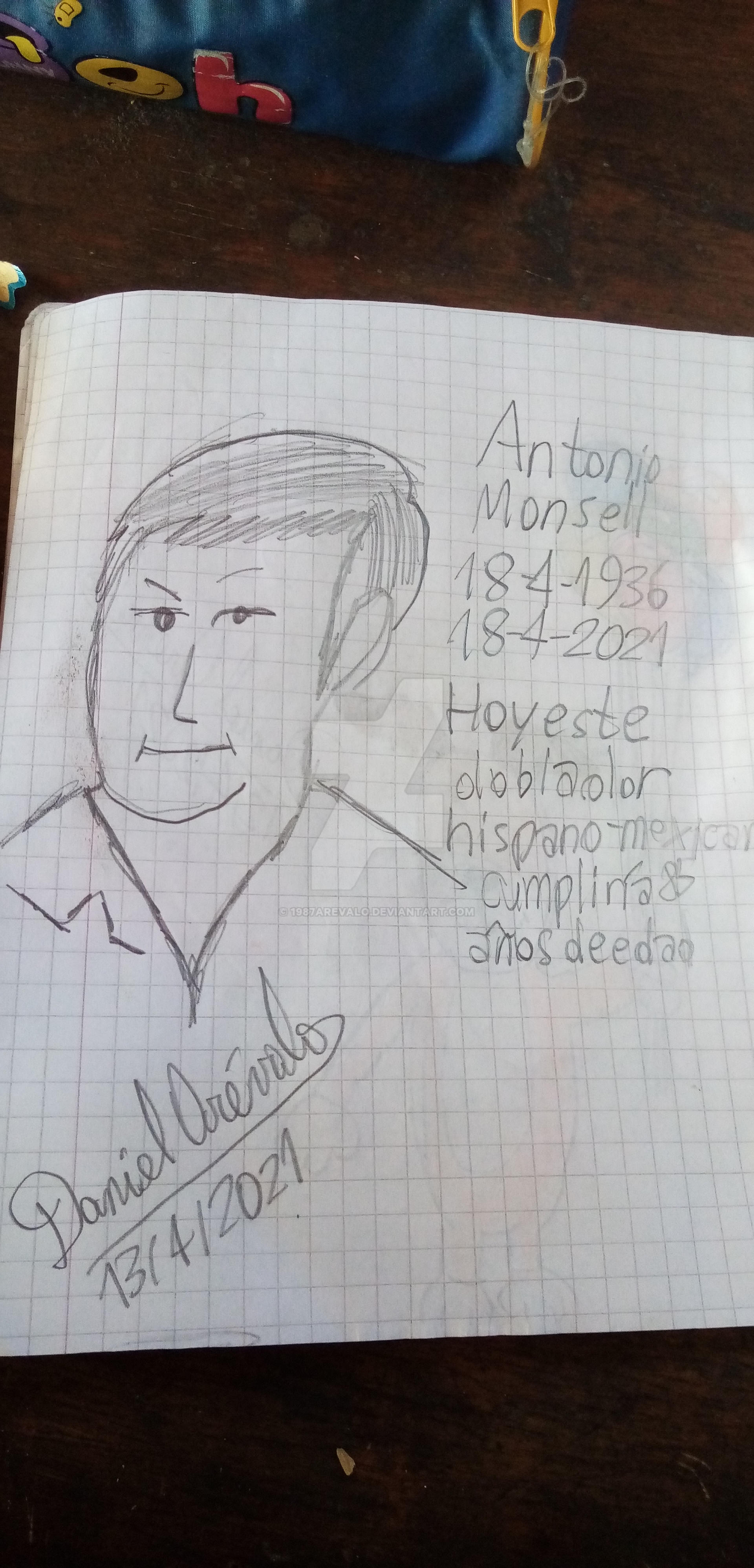 Felices 85 anios Antonio Monsell by 1987arevalo on DeviantArt Felices 85 anios Antonio Monsell by 1987arevalo on DeviantArt