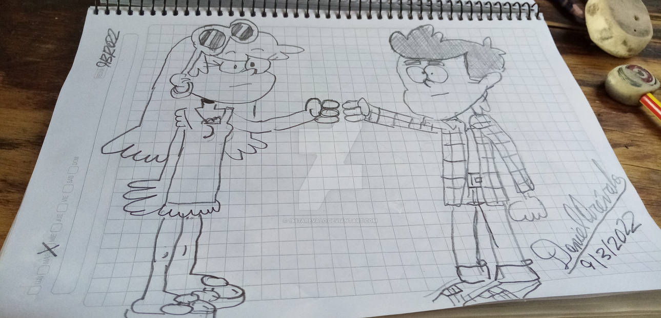 Leni Loud Y Bobby Santiago Punio A Punio By 1987arevalo On Deviantart
