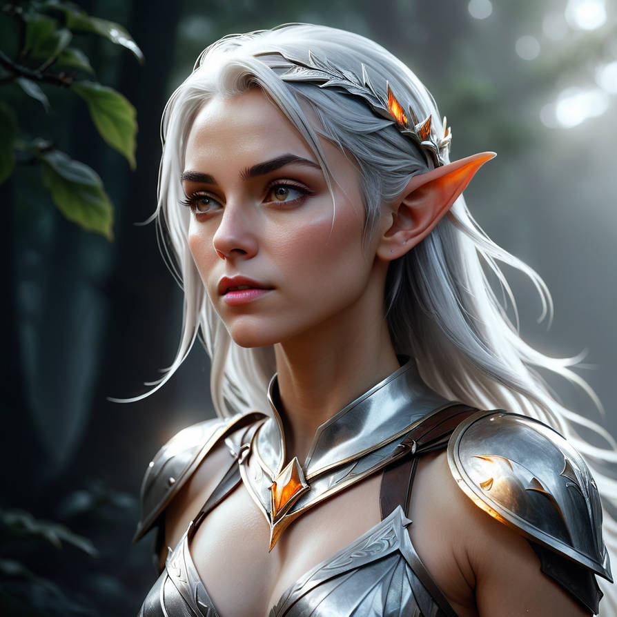 Elven Warrior By Dralles On Deviantart