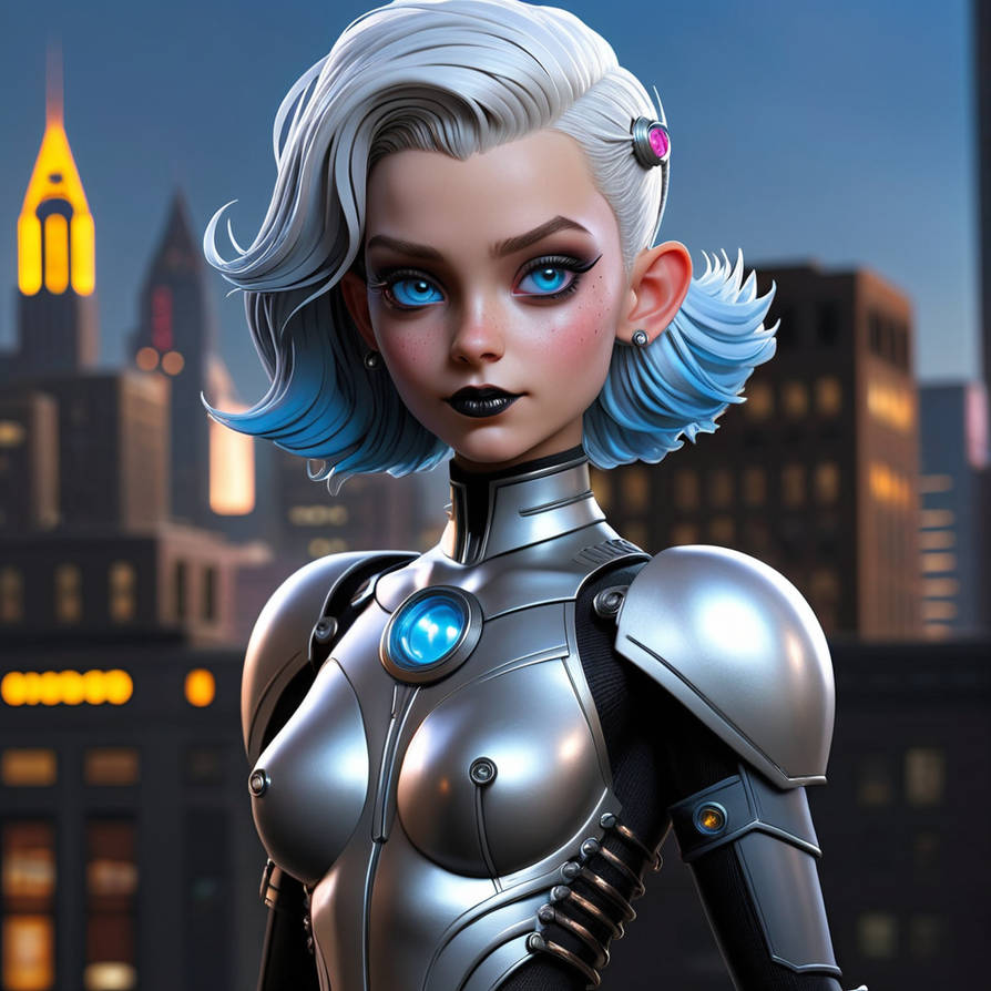 Mr Freeze As A Teenage Girl By Dralles On Deviantart