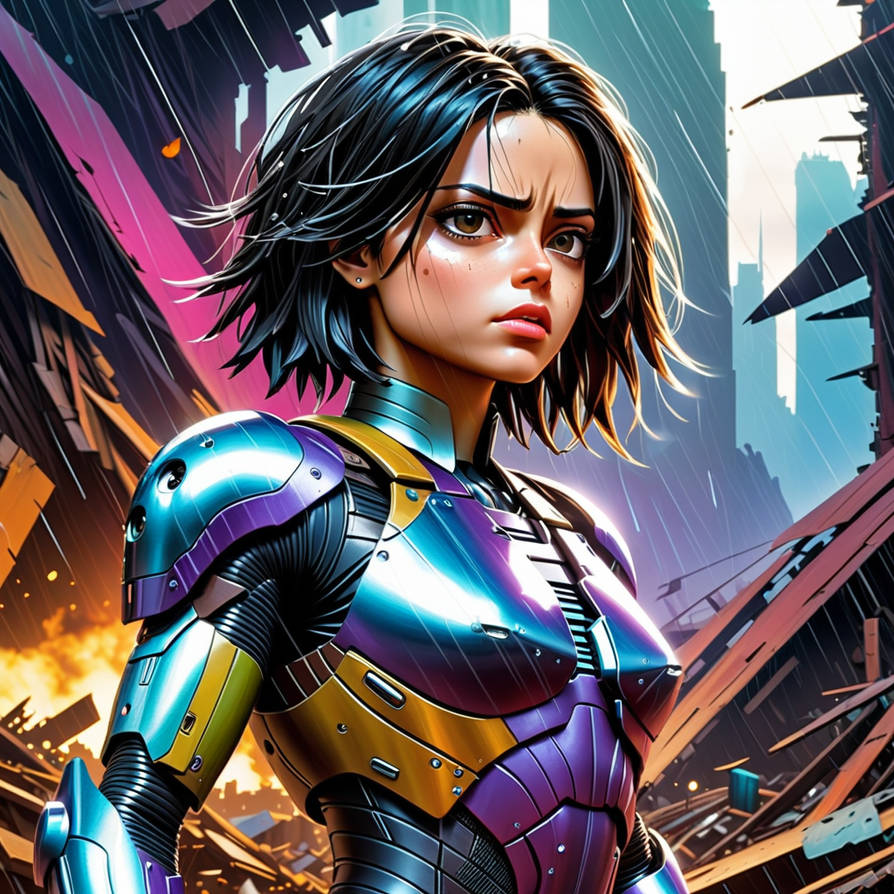 Battle Angel Alita By Dralles On Deviantart