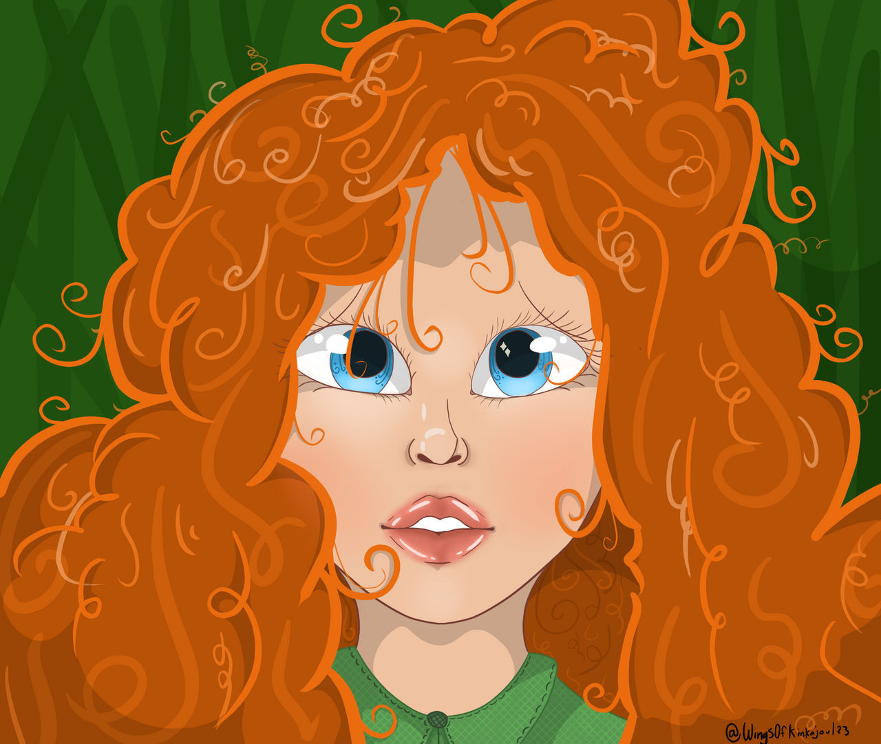 Merida Brave By Wingsofkinkajou On Deviantart