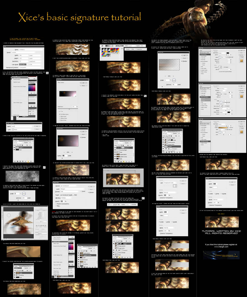Basic signature tutorial by XiceGfx on DeviantArt