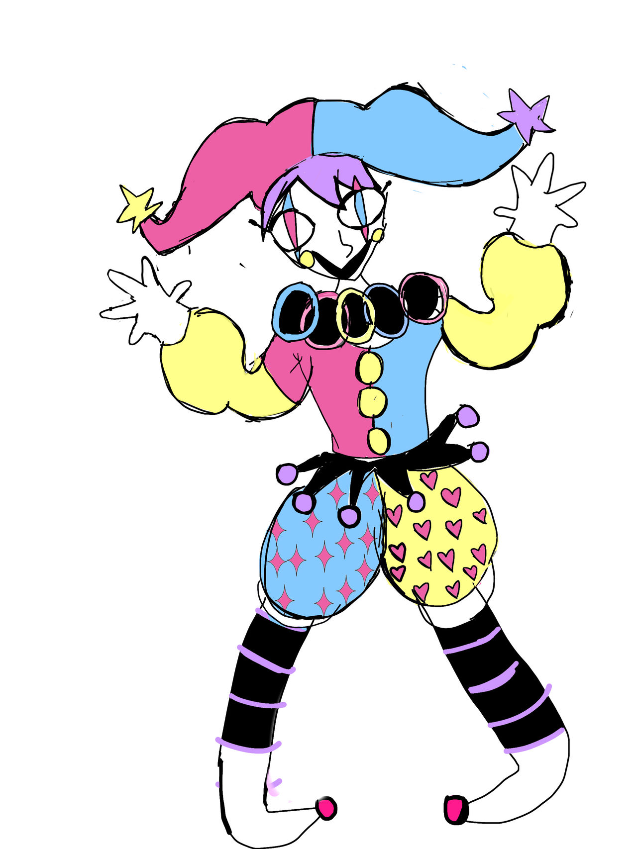 My Silly Little Jester Oc By Shippergirl1000 On Deviantart