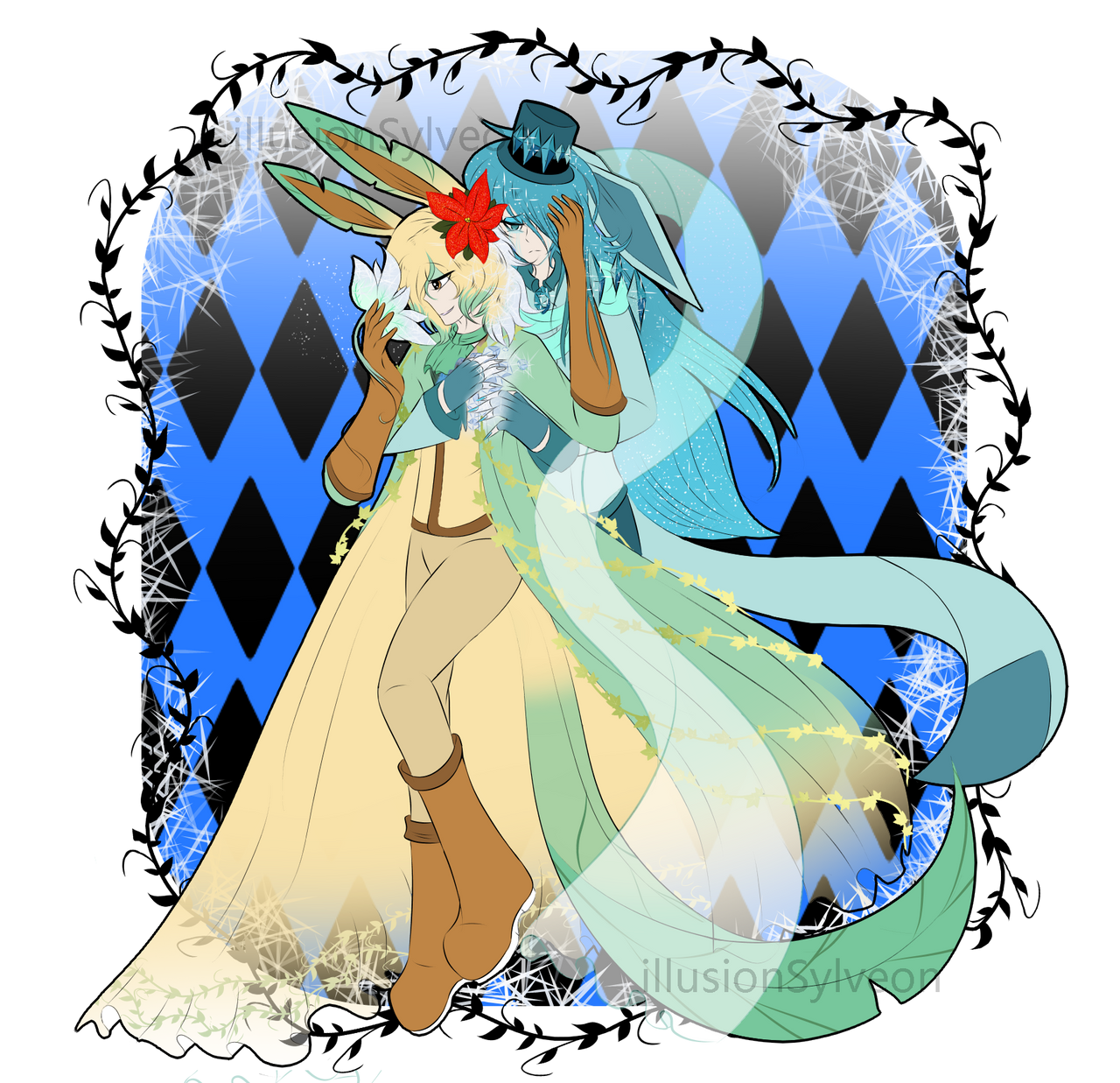 Frozen Flower By Illusionsylveon On Deviantart