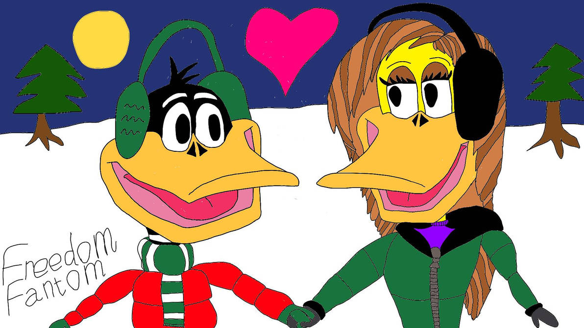 Daffy Duck And Tina Russo On A Romantic Date In Th By Ff040776 On Deviantart